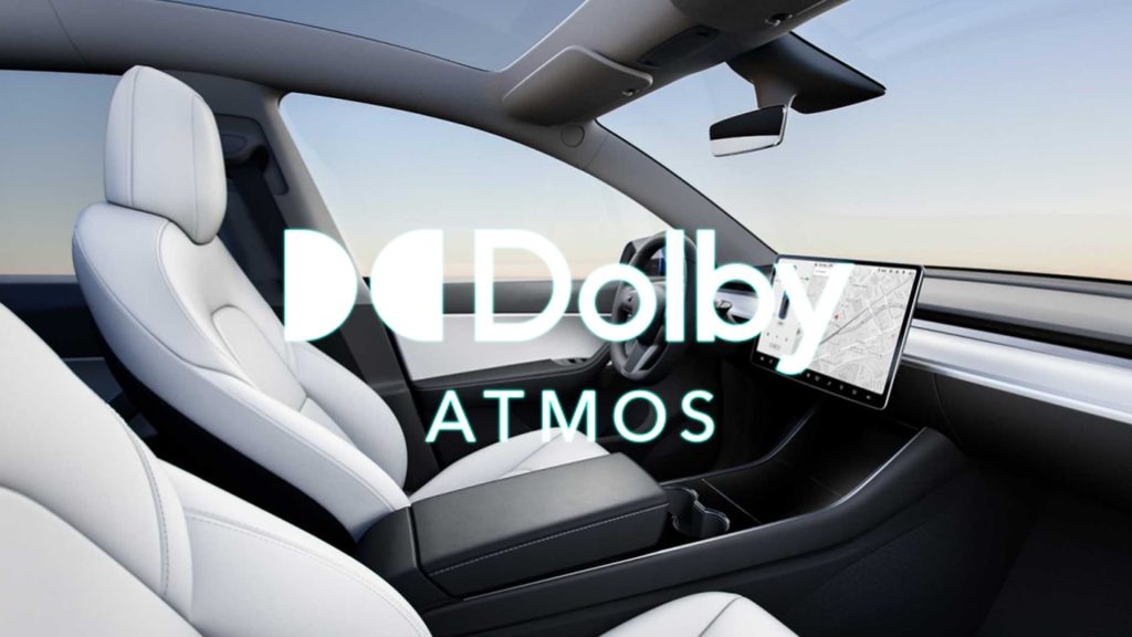 Tesla กำลังนำระบบเสียง Dolby Atmos มาไว้ในรถ - EVMoD