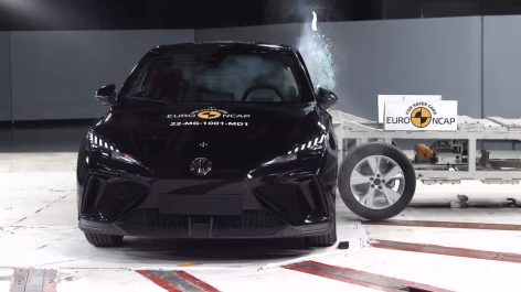 MG 4 ได้รับคะแนนด้านความปลอดภัย 5 ดาวจาก Euro NCAP - EVMoD