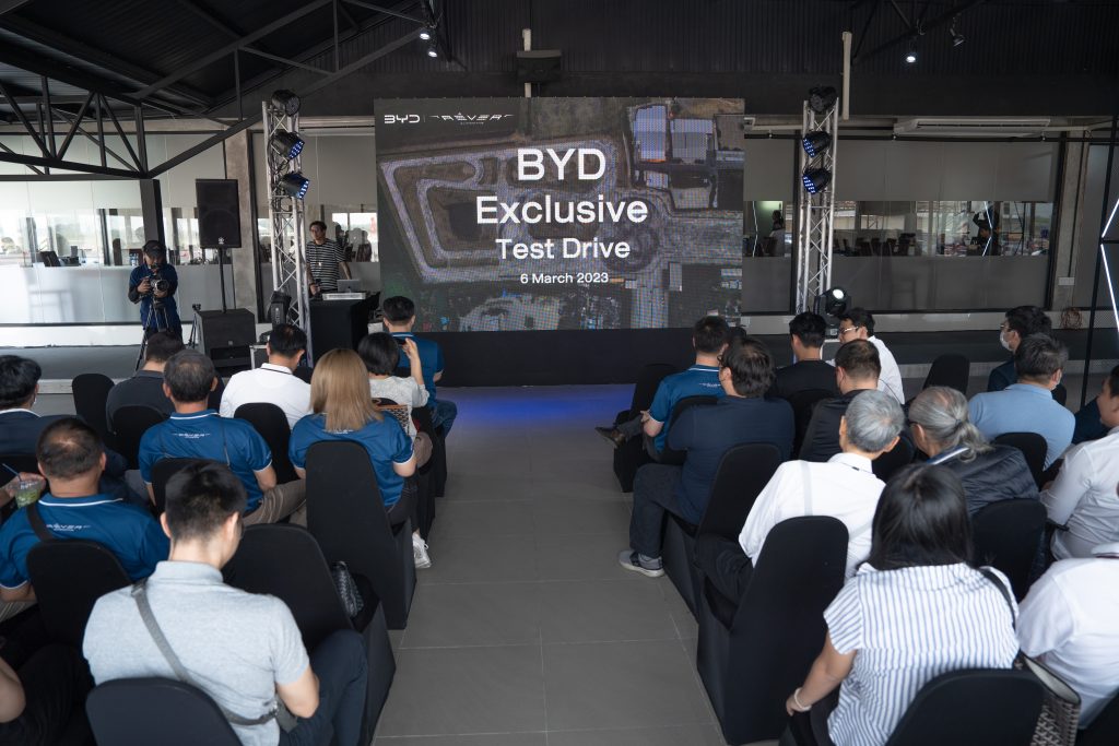 ปรากฏการครั้งใหม่ กับการทดสอบรถ BYD พร้อมกัน 6 รุ่น ณ สนามปทุมธานี สปีด ...