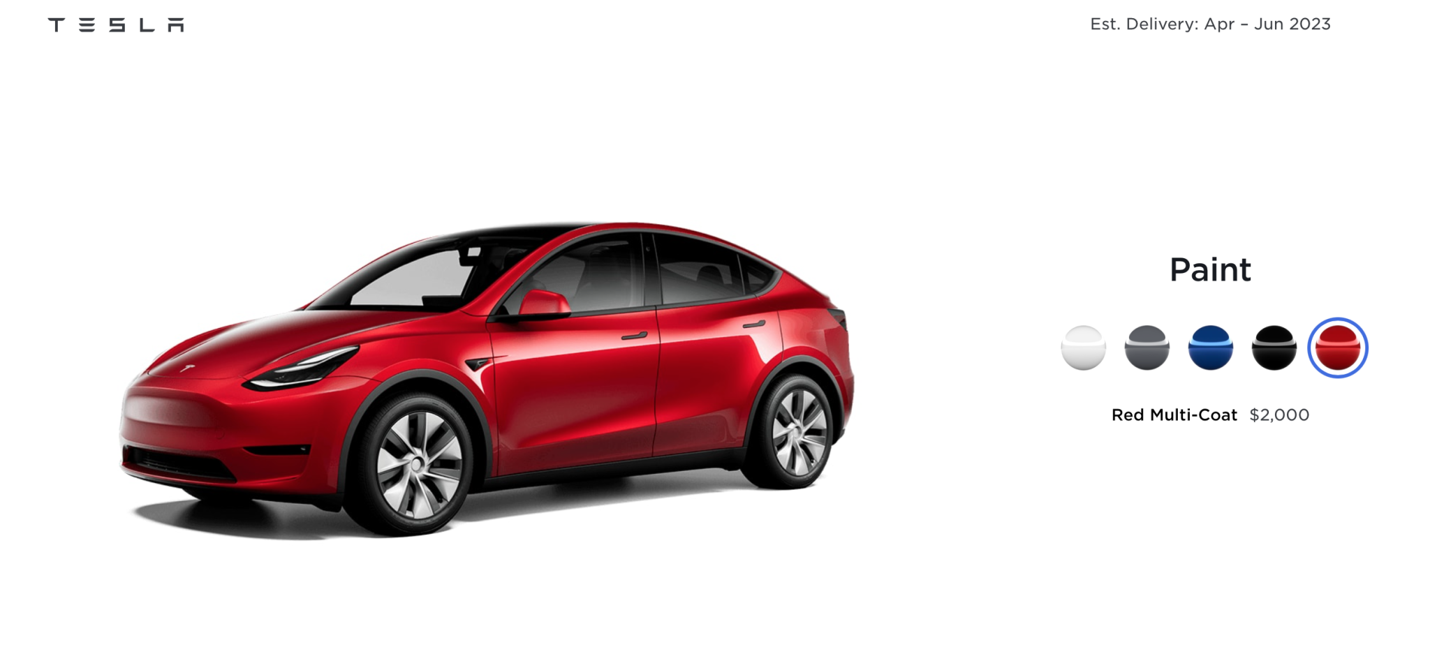 Tesla Giga Berlin จัดส่ง Model Y สีใหม่ Midnight Cherry Red ในยุโรป - EVMoD