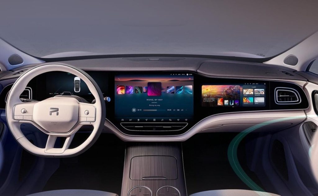 รถซีดานพลังงานไฟฟ้า Feifan F7 จาก Feifan ภายใต้ SAIC แบรนด์ยักษ์ใหญ่จาก ...