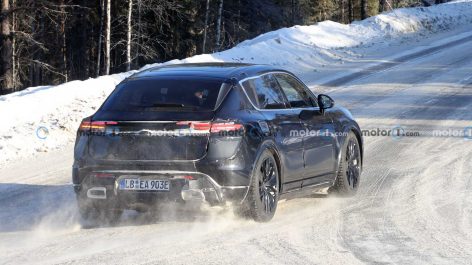 Spyshot ภาพภายใน 2024 Porsche Macan EV มีพละกำลังสูงสุด 612 แรงม้า แรงบิด 1,000 นิวตันเมตร - EVMoD