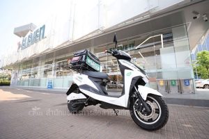 7-Eleven ดันรถไฟฟ้าเดลิเวอรี่ พร้อมเปิดตัวจุดสะดวกชาร์จรถยนต์ไฟฟ้า 24 ชั่วโมง - EVMoD