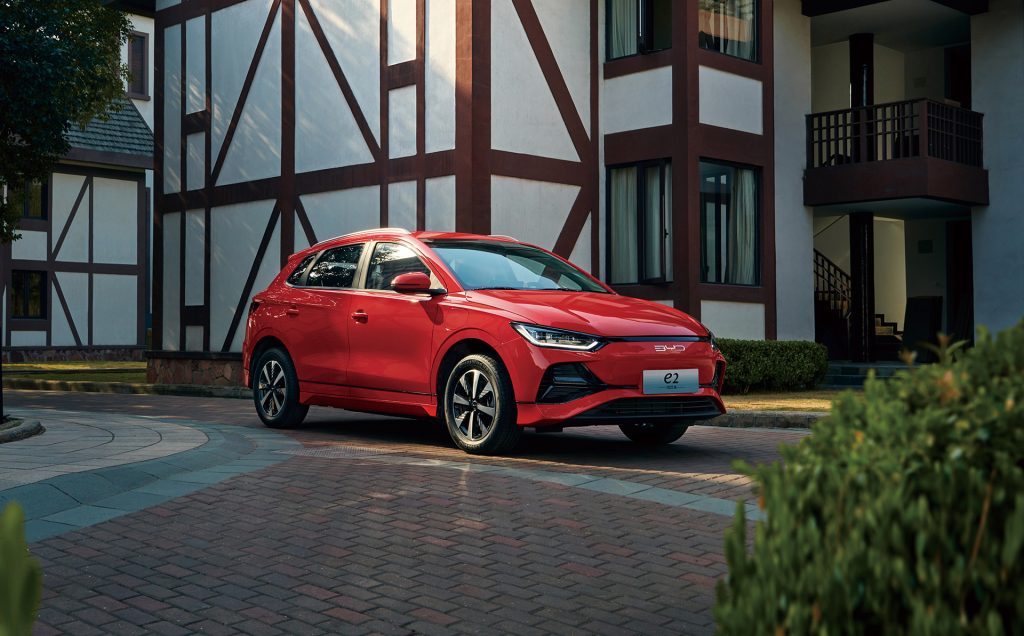 BYD e2 รถแฮทช์แบ็คไฟฟ้า เปิดตัวที่จีน ในราคา 5 แสนบาท (ราคาเปิดตัว ณ ประเทศจีน) - EVMoD