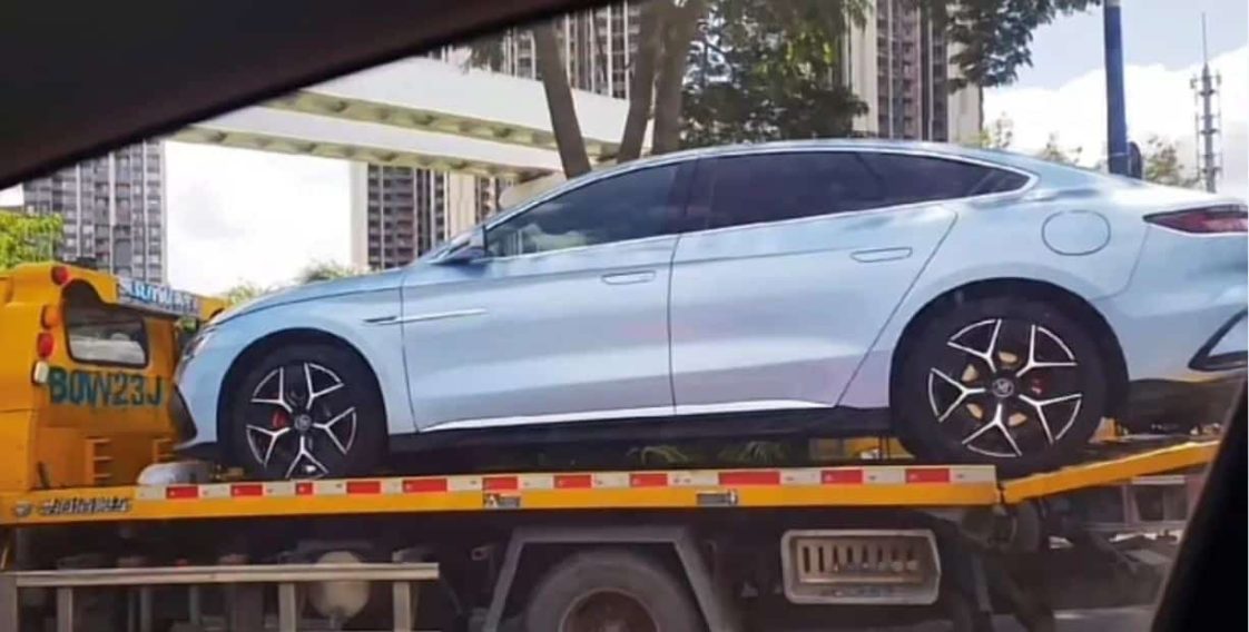 พบรถรุ่นใหม่! BYD Han DM 2023 บนถนนในประเทศจีน เปิดตัวอย่างเป็นทางการ ...