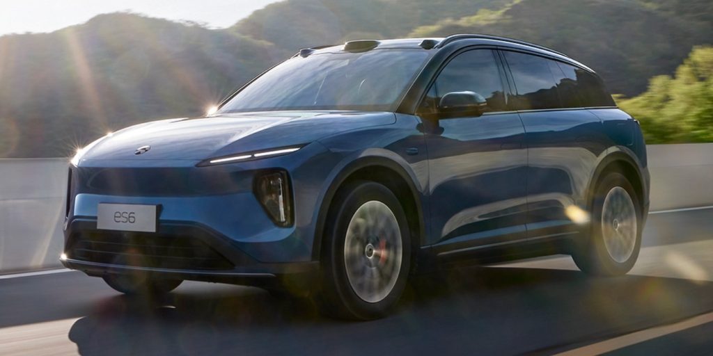 NIO ES6 รถ SUV ไฟฟ้า วิ่งได้ไกล 625 กม. เปิดตัวแล้วในประเทศจีน - EVMoD
