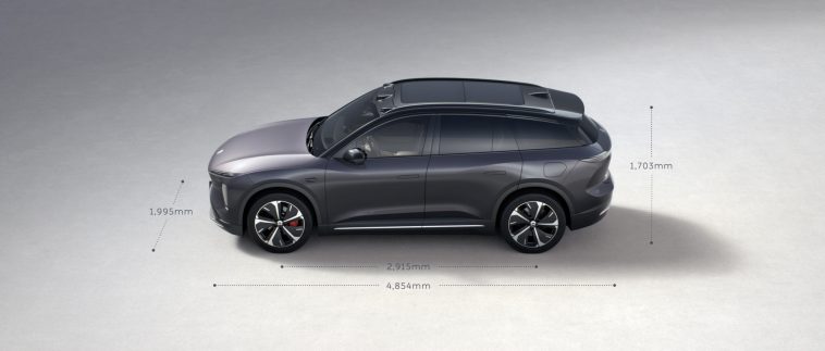 NIO ES6 รถ SUV ไฟฟ้า วิ่งได้ไกล 625 กม. เปิดตัวแล้วในประเทศจีน - EVMoD