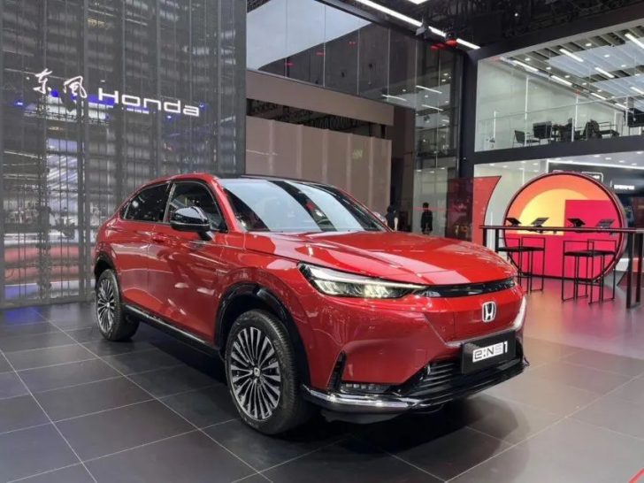 ภาพ Spyshot รถยนต์ไฟฟ้า Honda e:NS1 วิ่งทดสอบในไทย คาดเปิดตัวภายในปี 2566 นี้ - EVMoD