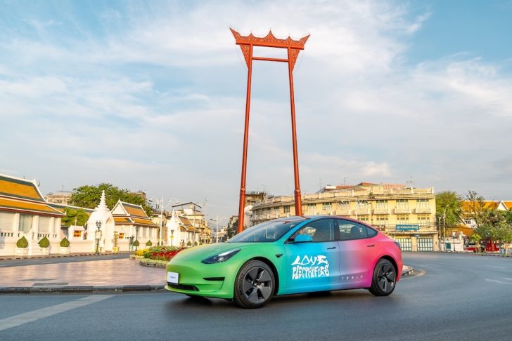 Tesla ประเทศไทย เปิดตัวแคมเปญ “ Drive with Pride ” เชิญชวนส่งเรื่องราว ...