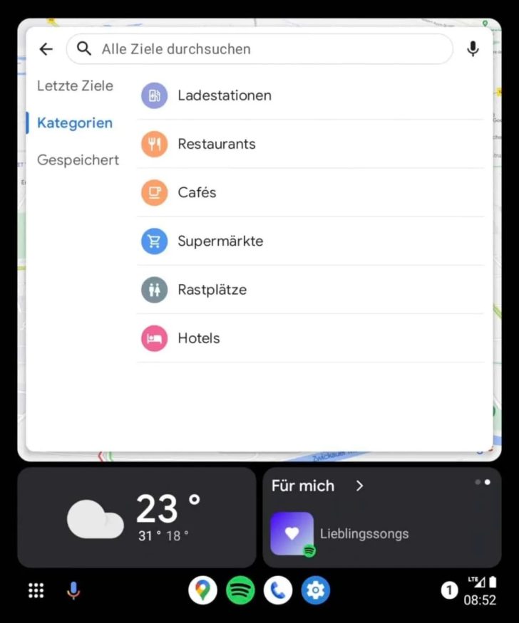 Google Maps บน Android Auto แสดงทางลัดสถานีชาร์จรถยนต์ไฟฟ้า (EV) แทนปั๊มน้ำมัน - EVMoD