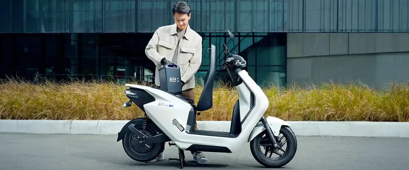 Honda เตรียมผลักดันสกูตเตอร์ไฟฟ้า Honda EM1 และบริการสลับแบตเตอรี่ MPPe: ไปยังอินโดนีเซีย - EVMoD