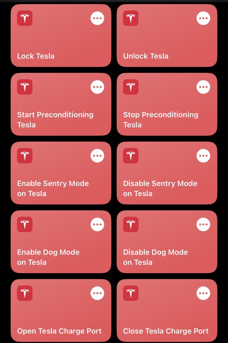 Tesla เพิ่มคำสั่งลัด (Apple Shortcut) สั่งการรถยนต์ไฟฟ้าสะดวกมากขึ้น ...