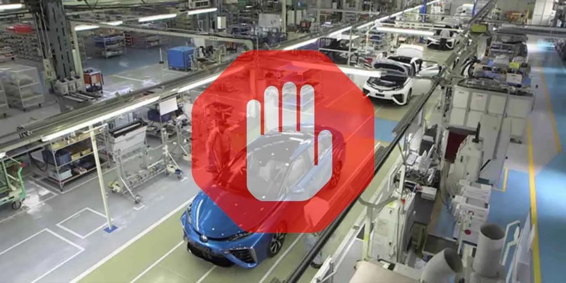 Toyota สั่งระงับการประกอบชิ้นส่วนรถยนต์ทั้งหมดในญี่ปุ่น เนื่องจากพบ ...