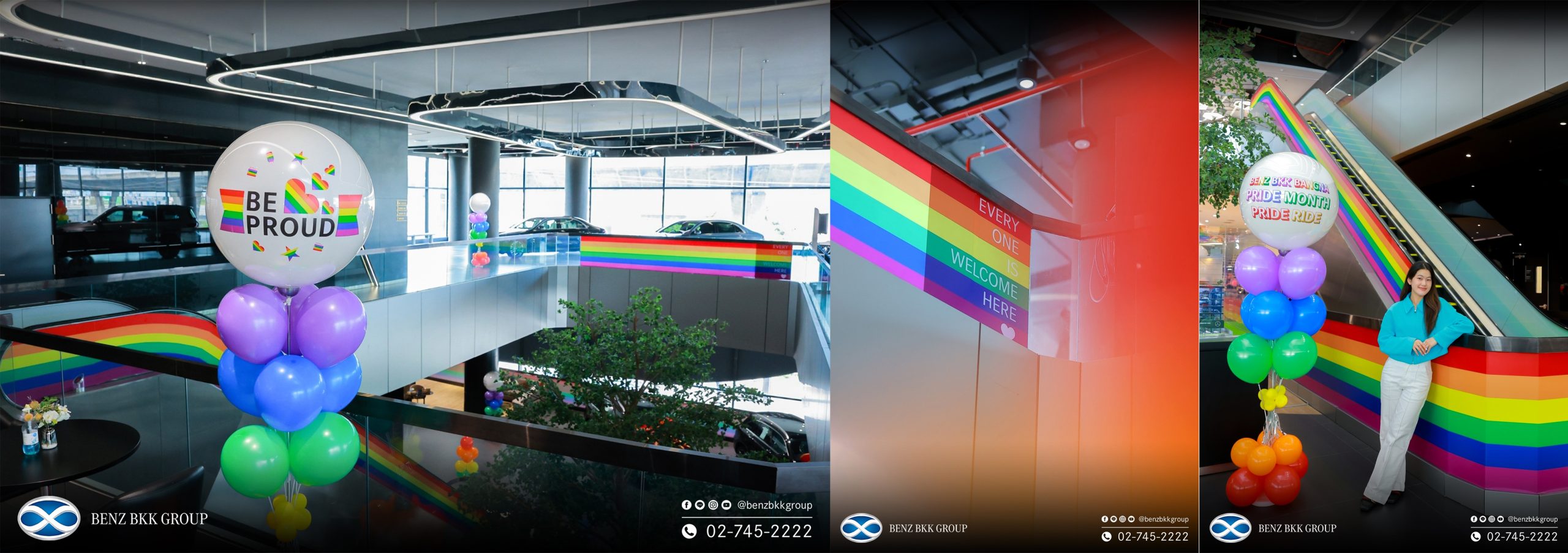 BENZ BKK BANGNA ร่วมฉลอง PRIDE MONTH ภายใต้แคมเปญ Pride Month Pride ...